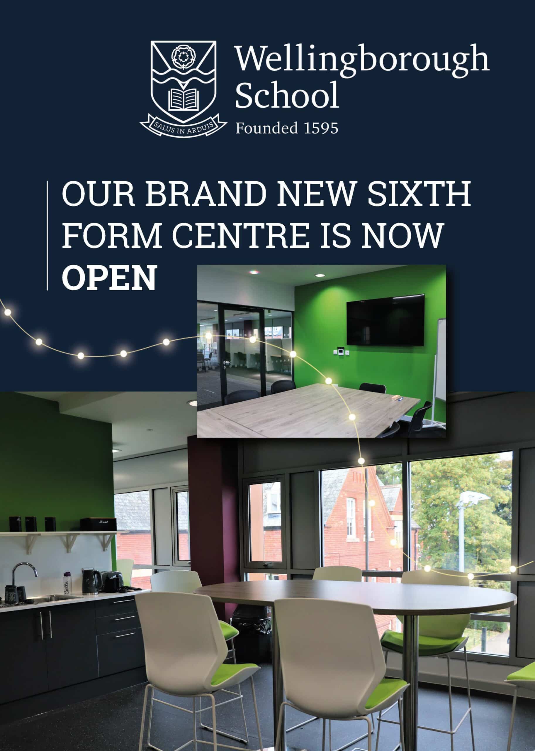 Sixth Form Centre now open! | Wellingborough School